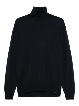 Paul & Shark pull à col cheminée - Noir