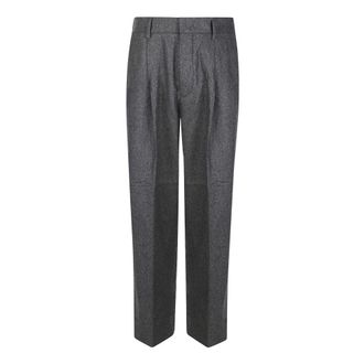 Nn.07 Nn07 - Pantalon &agrave; pinces Kay - Homme - Pantalons - Gris - Taille: W34
