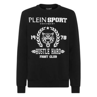 Plein Sport Sweatshirt LS Tiger - - Sport - Herren - Schwarzk - 2XL