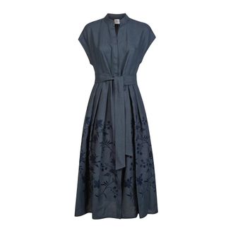 Eleventy Damen, Kleider, Blau, 2XSGr&ouml;&szlig;e