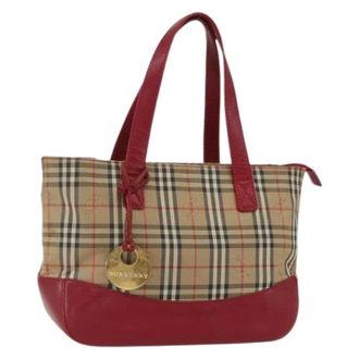 Burberry Sac &agrave; main en toile Pre-owned - Femme - Pre-owned - Multicolore - Taille: ONE Size