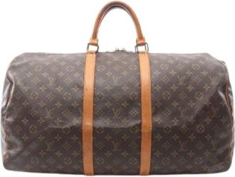 Louis Vuitton unisex, Pre-owned, Brun, Taille: ONE Size Sac Week-end en Toile Pre-owned