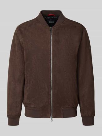 Cinque Regular Fit Bomberjacke in Leder-Optik Modell Rapid