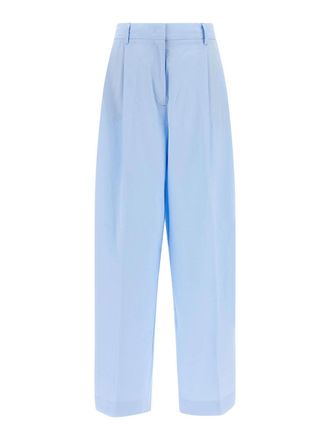 Fabiana Filippi Pantalons D&eacute;contract&eacute;s - Bleu Clair