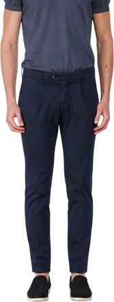 Mason's Homme, Pantalons, Bleu, Taille: XS Torino 1 Pinces Flex