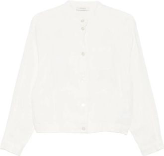 Jcsophie Femme, Blouses et Chemises, Blanc, Taille: 38 FR Band Collar Shirt