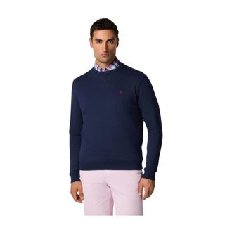 Brooks Brothers Herren, Sweatshirts & Hoodies, Blau, 2XLGr&ouml;&szlig;e