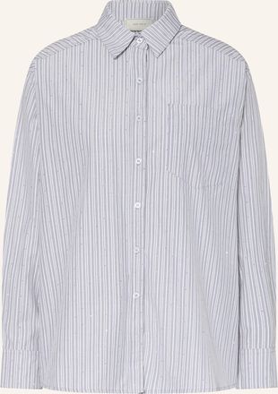 Neo Noir Neo Noir Hemdbluse Dalma Mit Schmucksteinen grau