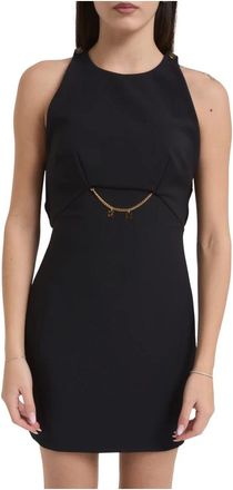 Elisabetta Franchi Femme, Robes, Noir, Taille: 42 FR Robe Courte