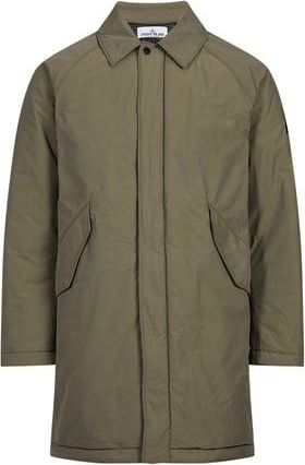Stone Island Manteau droit &agrave; col classique