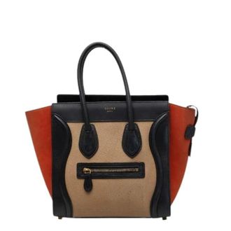 Celine Pre-owned Luggage Micro Shopper Leder Shopper Tasche - - Pre-owned - Damen - Mehrfarbig - ONE SIZE
