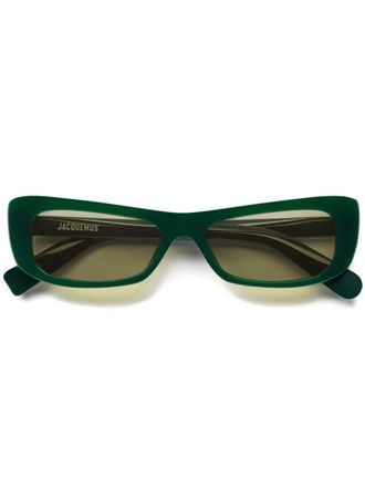 Jacquemus lunettes de soleil Les Lunettes Capri - Vert