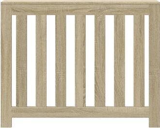 Generic Heizk&ouml;rperregal, Dekorative Horizontale Lamellen-W&auml;rmeabzugsabdeckung, Heizk&ouml;rperschutz aus Holzwerkstoff f&uuml;r Wohnzimmer und Schlafzimmer, Effiziente 