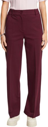 Esprit Damen 991EO1B304 Hose, 515/AUBERGINE, 32 W/32 L