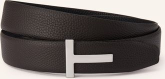 Tom Ford Lederg&uuml;rtel Zum Wenden schwarz