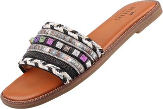 Mustang Jeans Damen Pantolette Damenschuhe Schuhe Schwarz EU 37