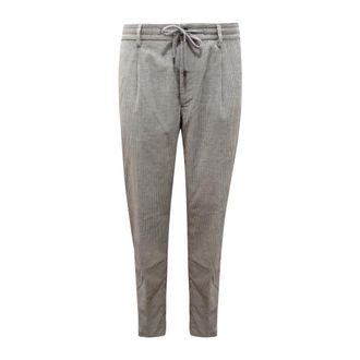 PESERICO Samthose Hergestellt in Italien - - Trousers - Herren - Grau - S
