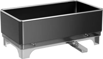 Generic Panier dévier en acier inoxydable avec bec de vidange rotatif, porte-éponge, rangement de brosses et porte-torchons, organiseur résistant à la rouille