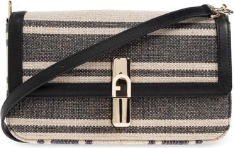 Furla Femme, Sacs, Noir, Taille: ONE Size Iride Small Shoulder Bag