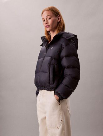 Calvin Klein Jeans Steppjacke ESSENTIAL MIDWEIGHT PUFFER JACKE Mit Rundhalsausschnitt, regular fit