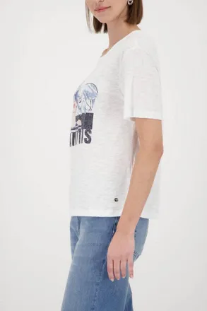 Monari T-Shirt 410619 wei&szlig;