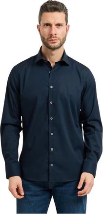 Bugatti Homme, Chemises, Bleu, Taille: XL Chemise unie