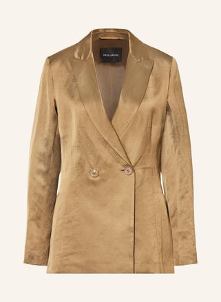 Iris Von Arnim Iris Von Arnim Blazer Lexie Mit Leinen braun