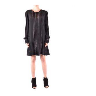 Twinset Elegantes Kleid f&uuml;r Frauen - - Dresses - Damen - Schwarzk - L