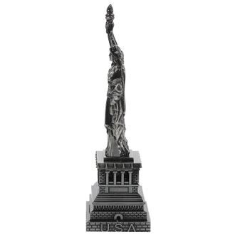 Happyyami Freiheitsstatue Metall Dekofigur Stabile Metallskulptur für Tisch und Wohnraum Kreative Heimdekoration Geschenkidee