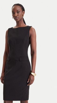 Fracomina Coctailkleid FR26WD2001W42901 Schwarz Slim Fit