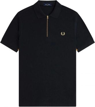 Fred Perry Homme, Tops, Noir, Taille: XL Polo &agrave; Bande Ray&eacute;e