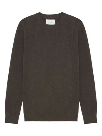 Nn.07 Gerippter Pullover - Braun