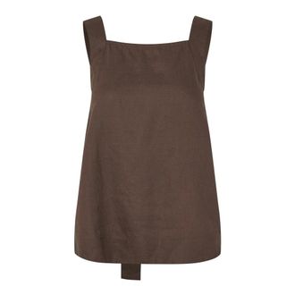Masai Femme, Tops, Brun, Taille: 46 FR Hauts sans manches