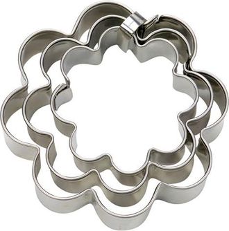 Städter Ausstechform, Edelstahl, Silber, 30 x 30 x 30 cm