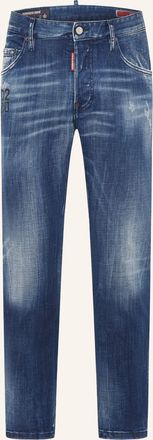 Dsquared2 Destroyed Jeans Skater Jean Extra Slim Fit blau