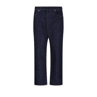 Stone Island Homme, Jeans, Bleu, Taille: W36 Jeans amples &agrave; cinq poches