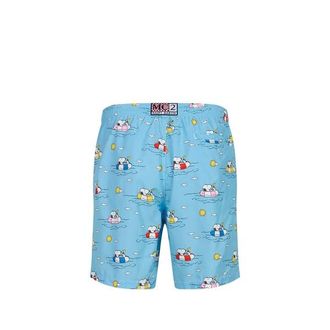 MC2 Saint Barth Short de bain imprim&eacute; Lighting