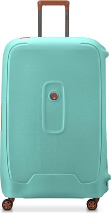 Delsey Paris - MONCEY - Valise cabine rigide Slim matière recyclée et Recyclable - 55x40x20 cm - 36 litres - XS - Amande