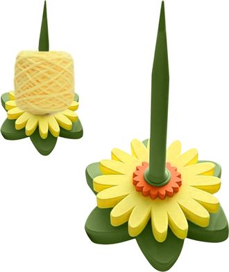 Generic Garnkn&auml;uelhalter - Garnhalter zum H&auml;keln und Stricken | 3D-Gedruckter Spulenst&auml;nder verhindert Verheddern, N&auml;hen, Kunsthandwerk, Erwachsene, Anf&auml;nger,