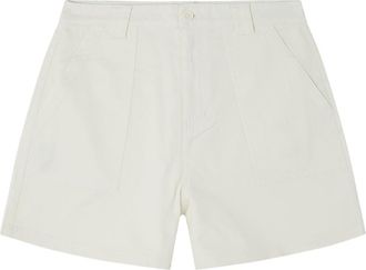 Springfield Damen Pantalones Shorts Baumwolle Taschen, Beige, 44W