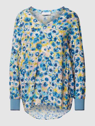 Rich & Royal Blusenshirt mit floralem Muster