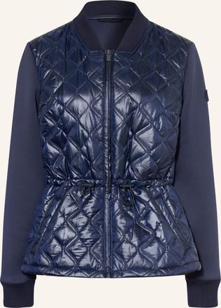 HUGO BOSS Steppjacke Pranas Im Materialmix blau