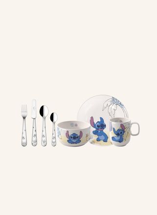 Villeroy & Boch Kindergeschirr Set 7tlg. Disney Stitch weiss