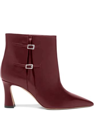 Malone Souliers bottines Norma 70 mm à bout pointu - Rouge