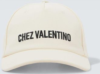 Valentino Garavani Baseballcap Chez Valentino aus Baumwolle