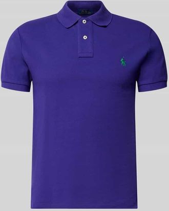 Polo Ralph Lauren Slim Fit Poloshirt aus reiner Baumwolle