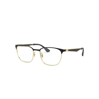 Ray-Ban Rb6356 Optics Gold Fassung Klar Glas Polarisiert 52-18