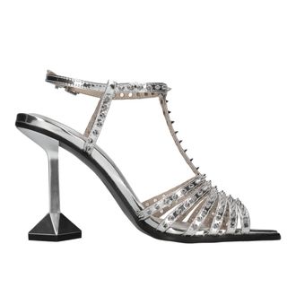 Ash Ash, Femme, Chaussures, Gris, Taille: 37 EU Sandales &agrave; Talons Hauts