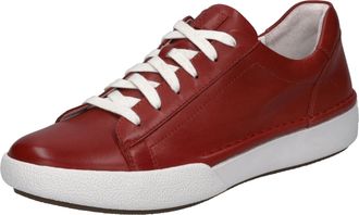 Josef Seibel Damen Low-Top Sneaker Claire 01,Weite G (Normal),Wechselfußbett,straßenschuhe,Strassenschuhe,Sportschuhe,Hibiscus,37 EU