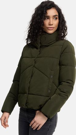Marikoo Winterjacke MARIKOO Jalliaa, Damen, Gr. XL, gr&uuml;n (schwarz olive), Obermaterial: 100% Polyester. Innenseite: 100% Polyester, Jacken Winterjacke, mit sc
